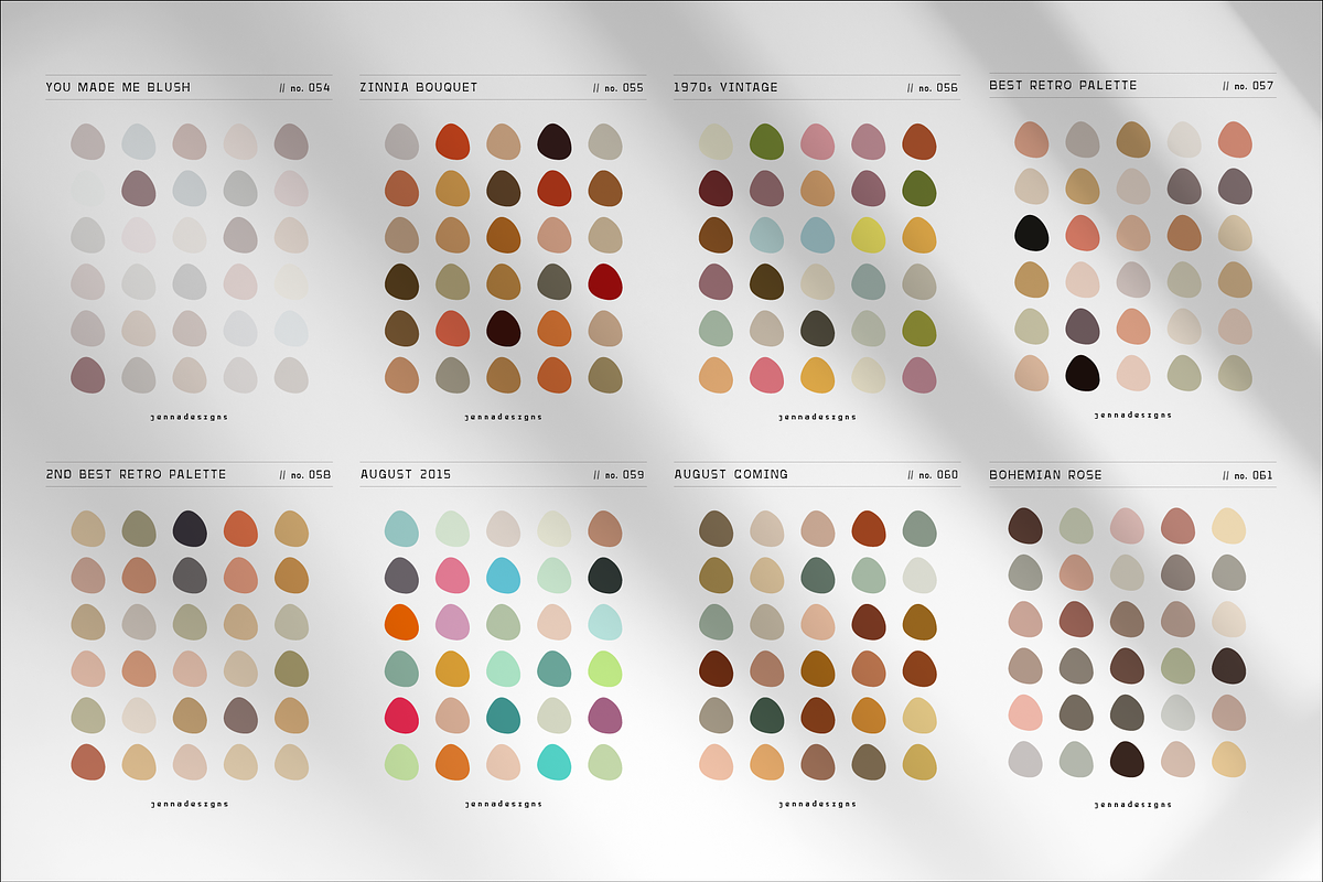 MEGA BUNDLE - 93 Illustrator Palettes