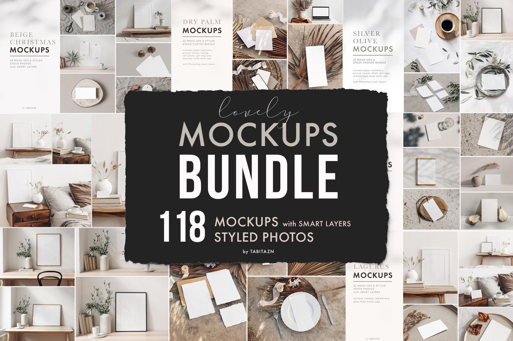 118 Lovely mockups & photos bundle, a Print Template by Tabita's shop