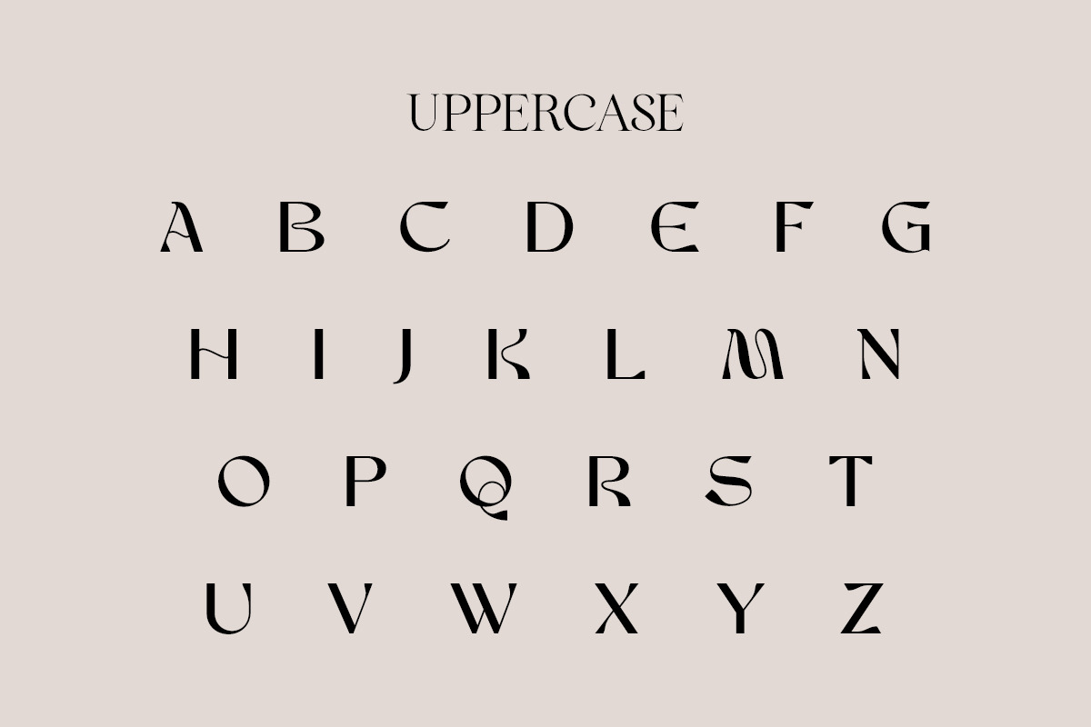 Creamer | Display Font, a Serif Font by Muntab_Art