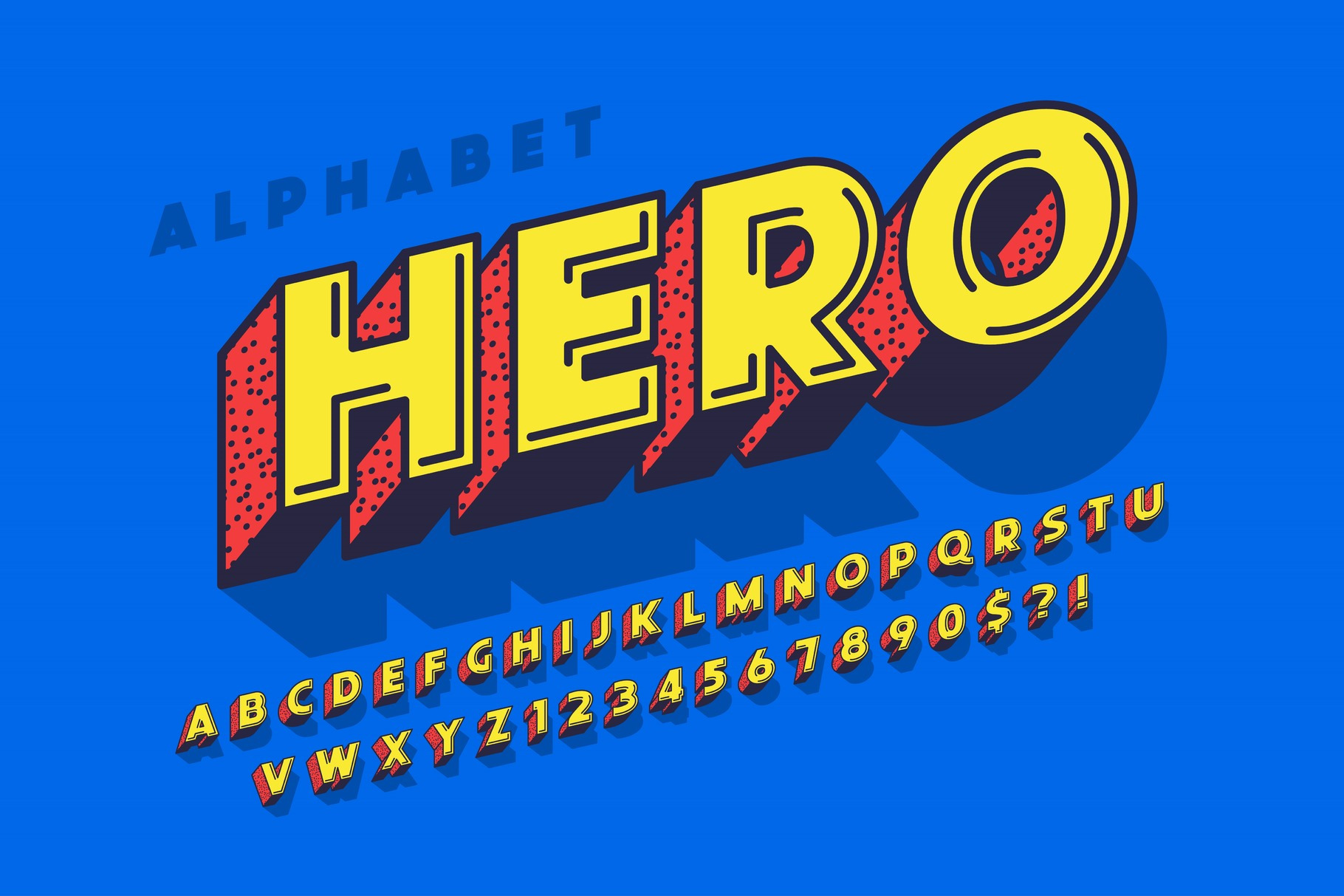 Trendy 3d comical design, an Illustration by Revelstockart | Creative ...