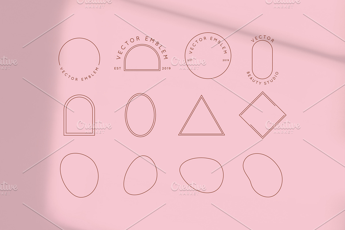 Faces - logo design templates, a Branding & Logo Template by venimo