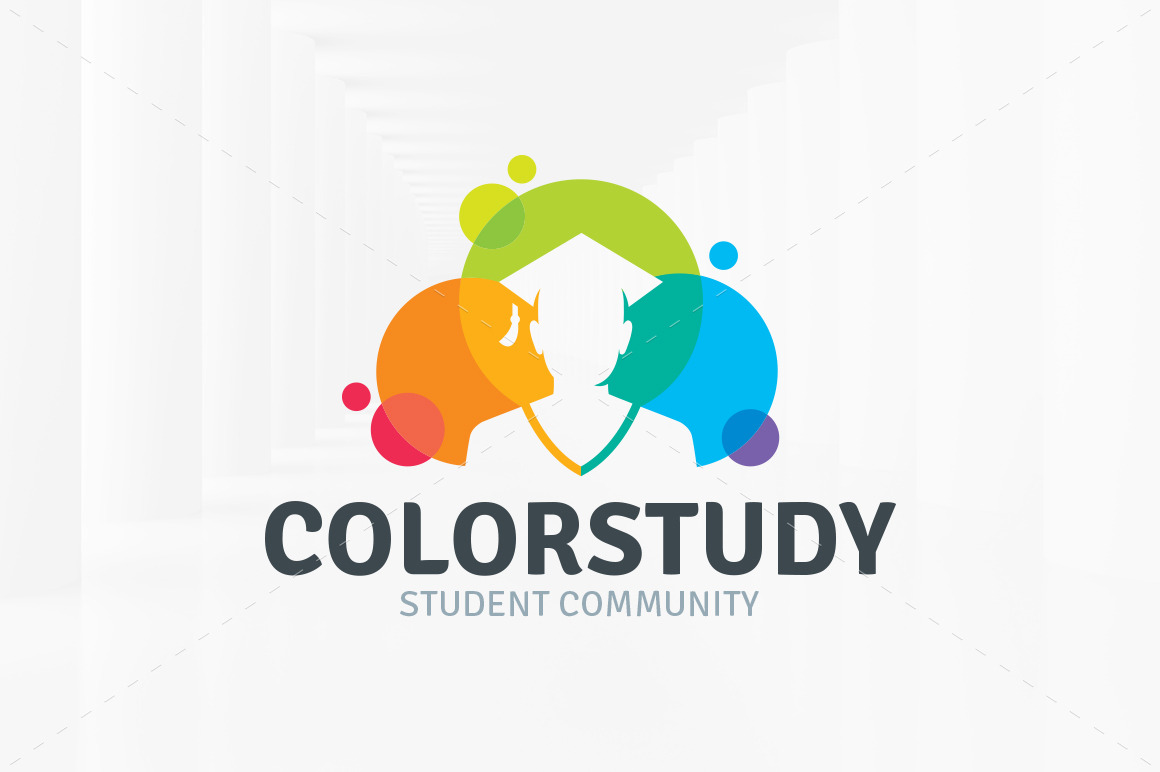 Color Study Logo Template, a Branding & Logo Template by LOGOMAGINE