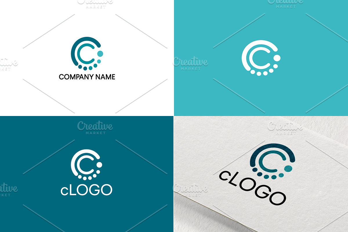 Letter C logo design, a Branding & Logo Template by GranzCreative