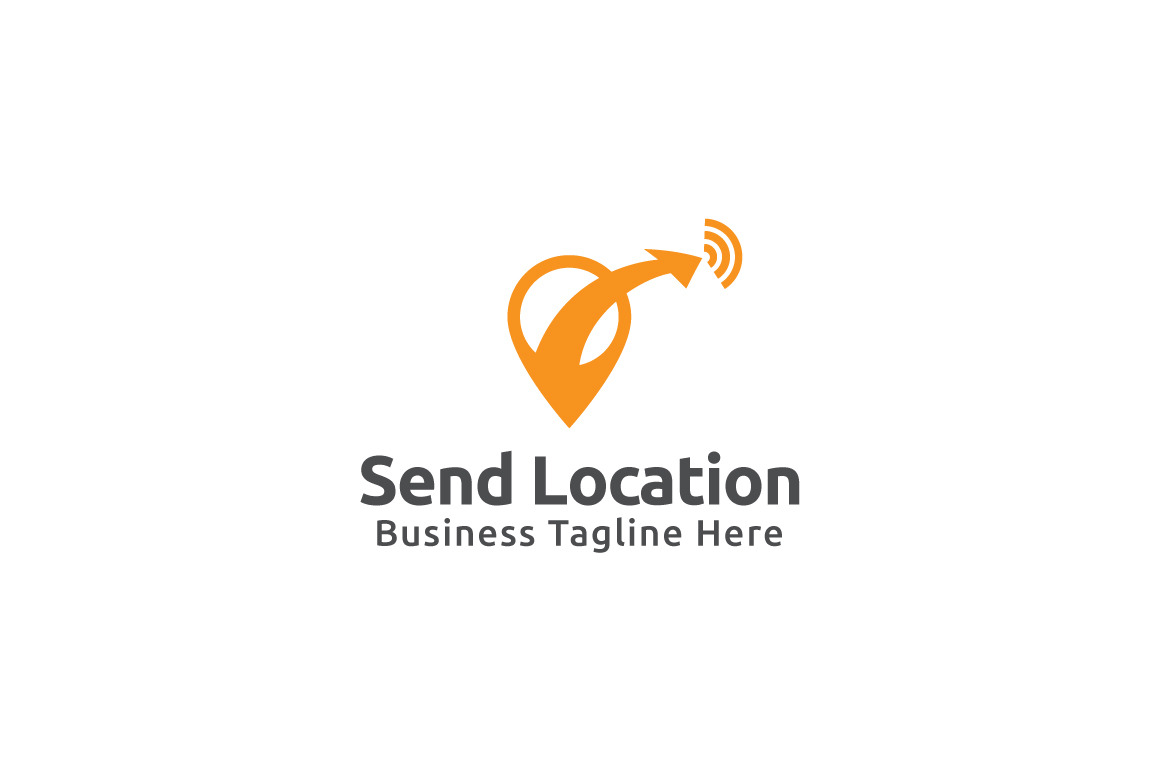 Send Location Logo Template, a Branding & Logo Template by Logo20