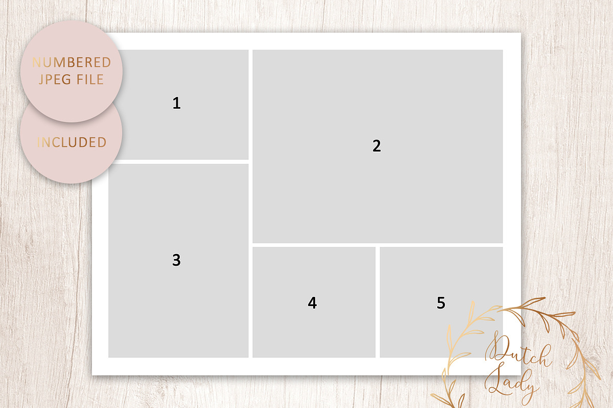 Photography Collage Print Template