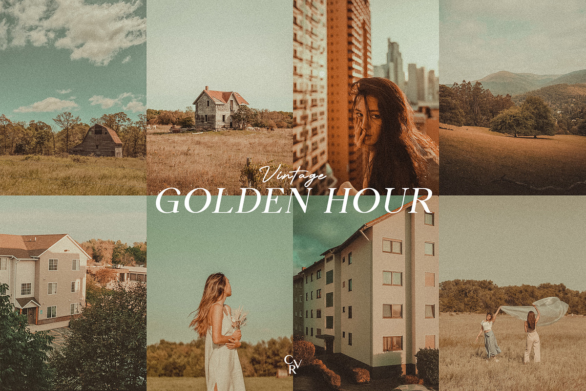 10 Vintage Golden Hour Presets