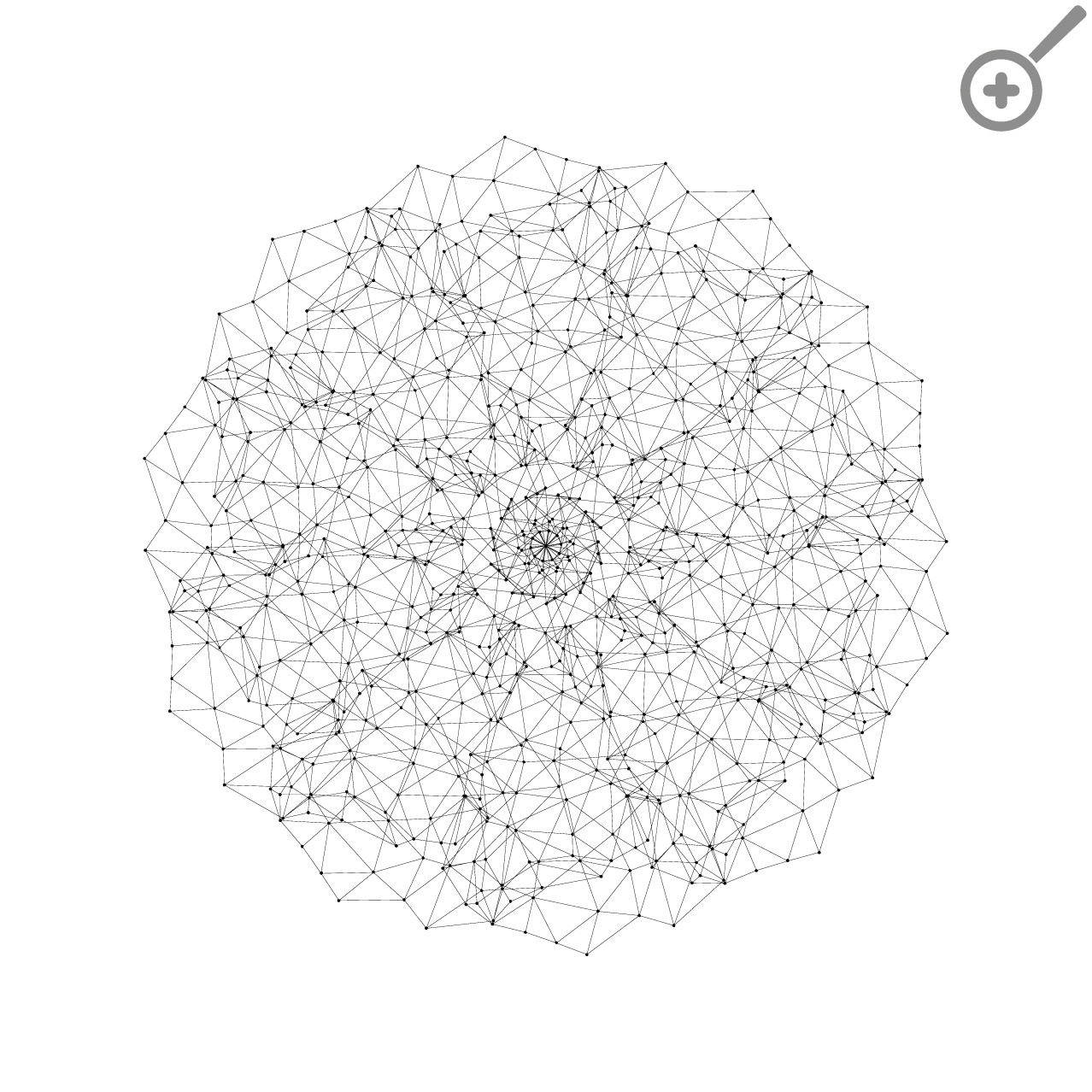 Round molecular vector shapes, a Decorative Illustration by VectorShop