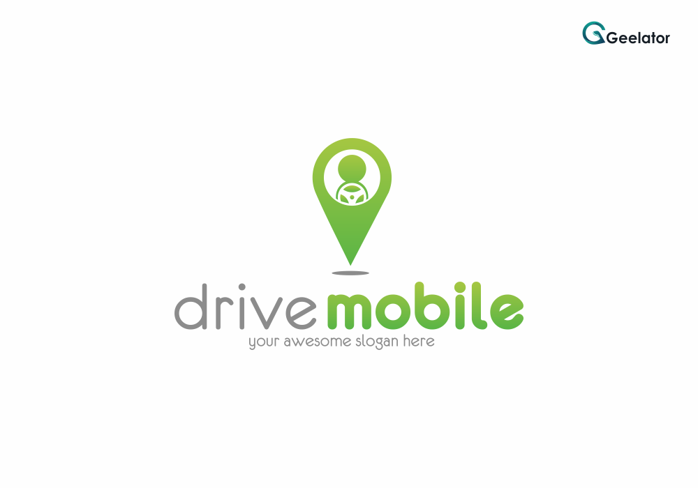 Drive Mobile Logo Template, a Branding & Logo Template by Geelator Studio