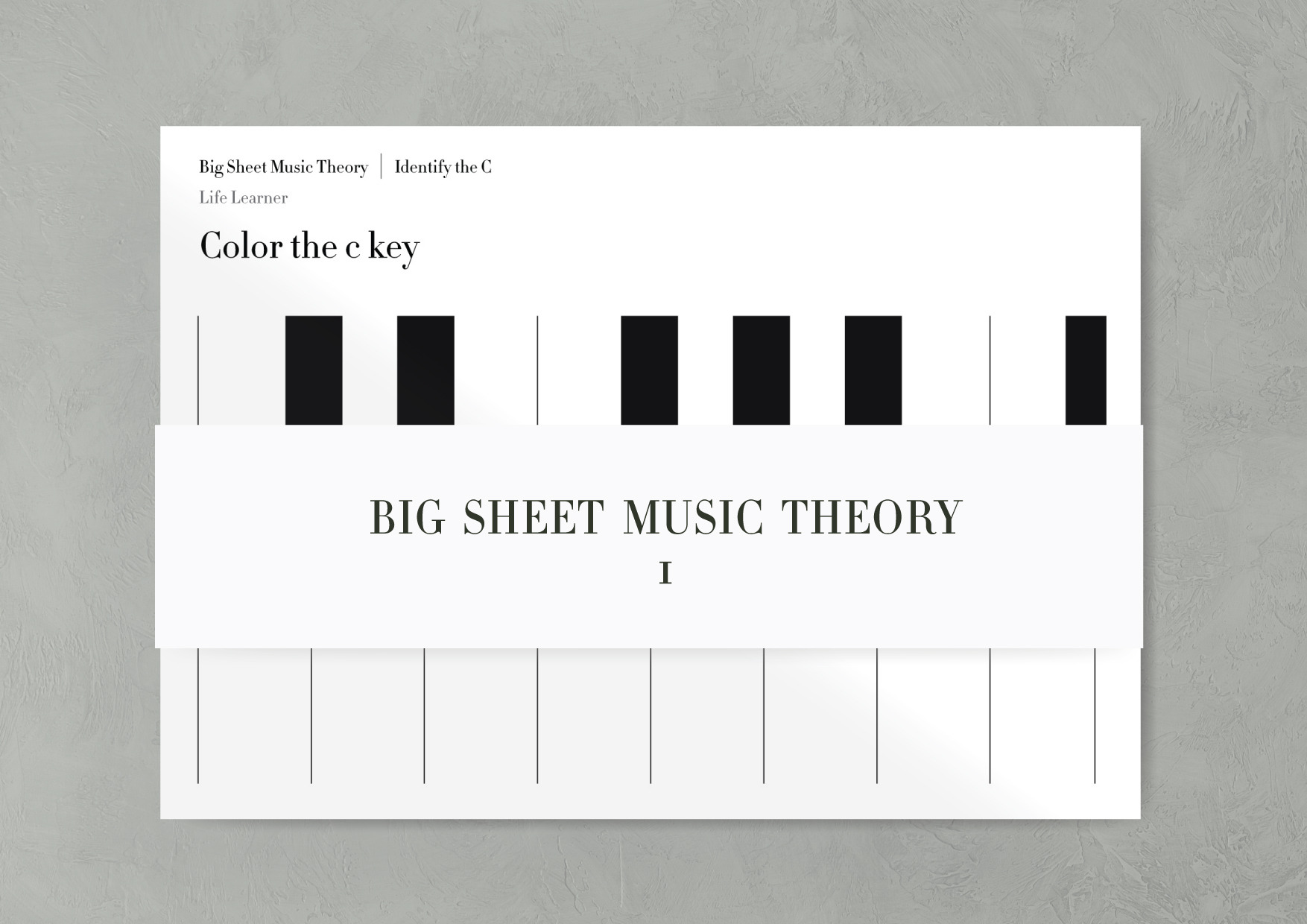 Teach Children Music Theory, an Education Illustration by Life Learner