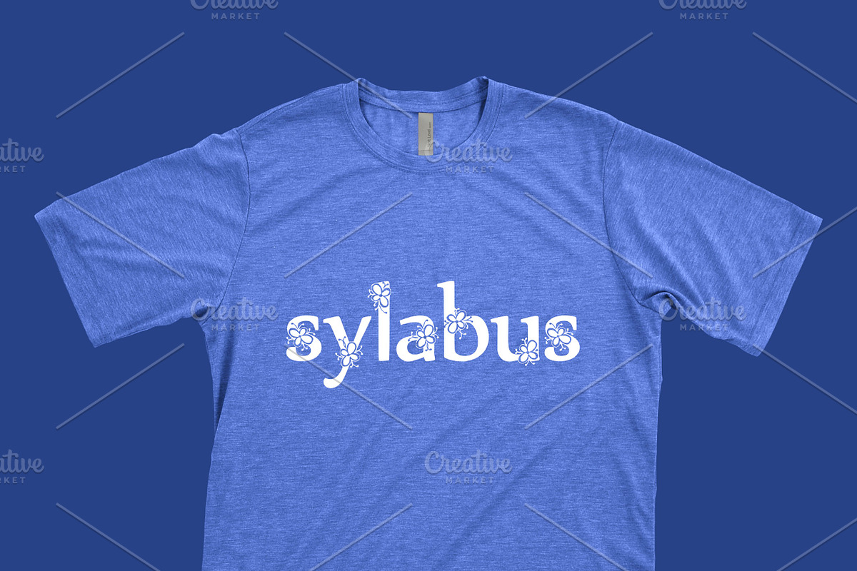 Sylabus Font, a Font by Digital Typeface Studio