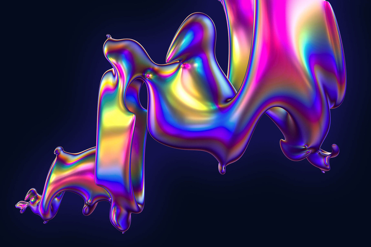 Hyper: Abstract Cyclone Shapes, a Texture Graphic by RuleByArt