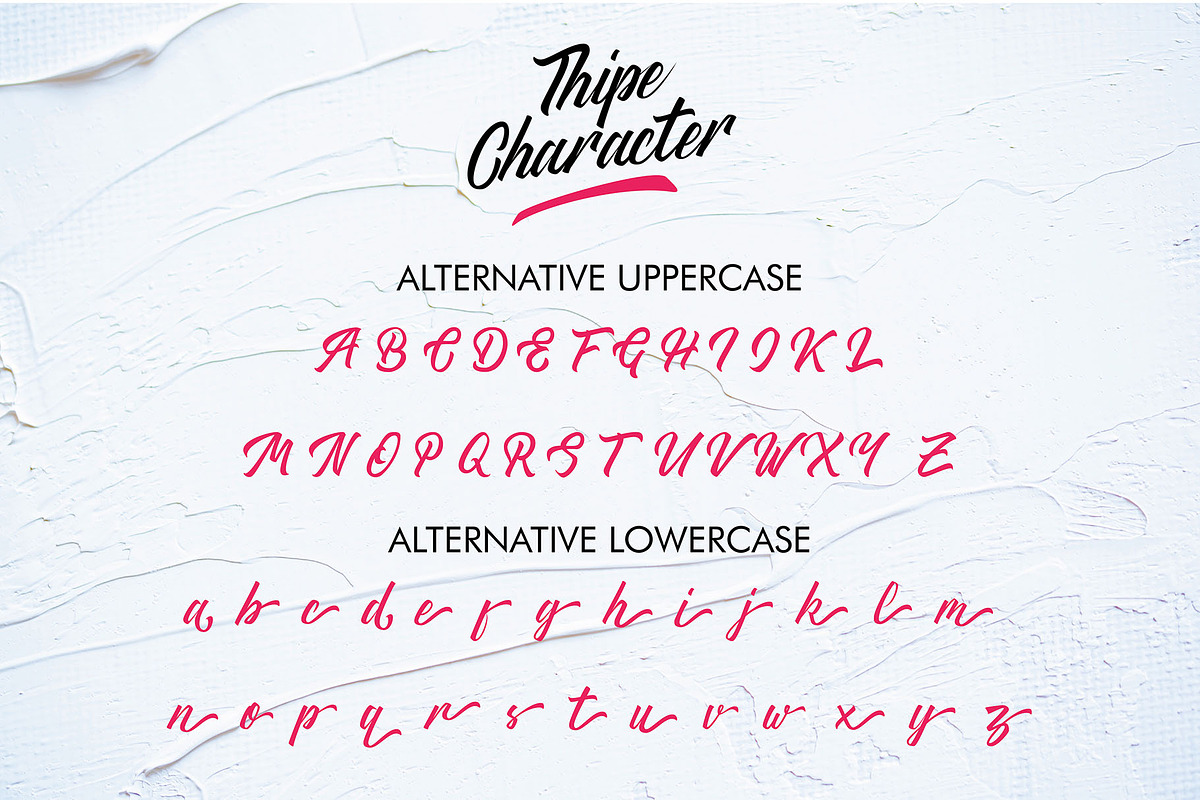 Thipe Typeface, a Script Font by Youthlabs Studio