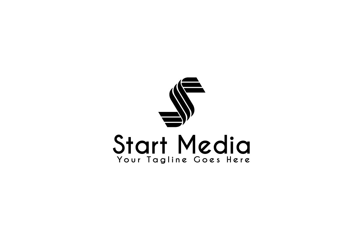 Start Media Logo Template, a Branding & Logo Template by Logo20