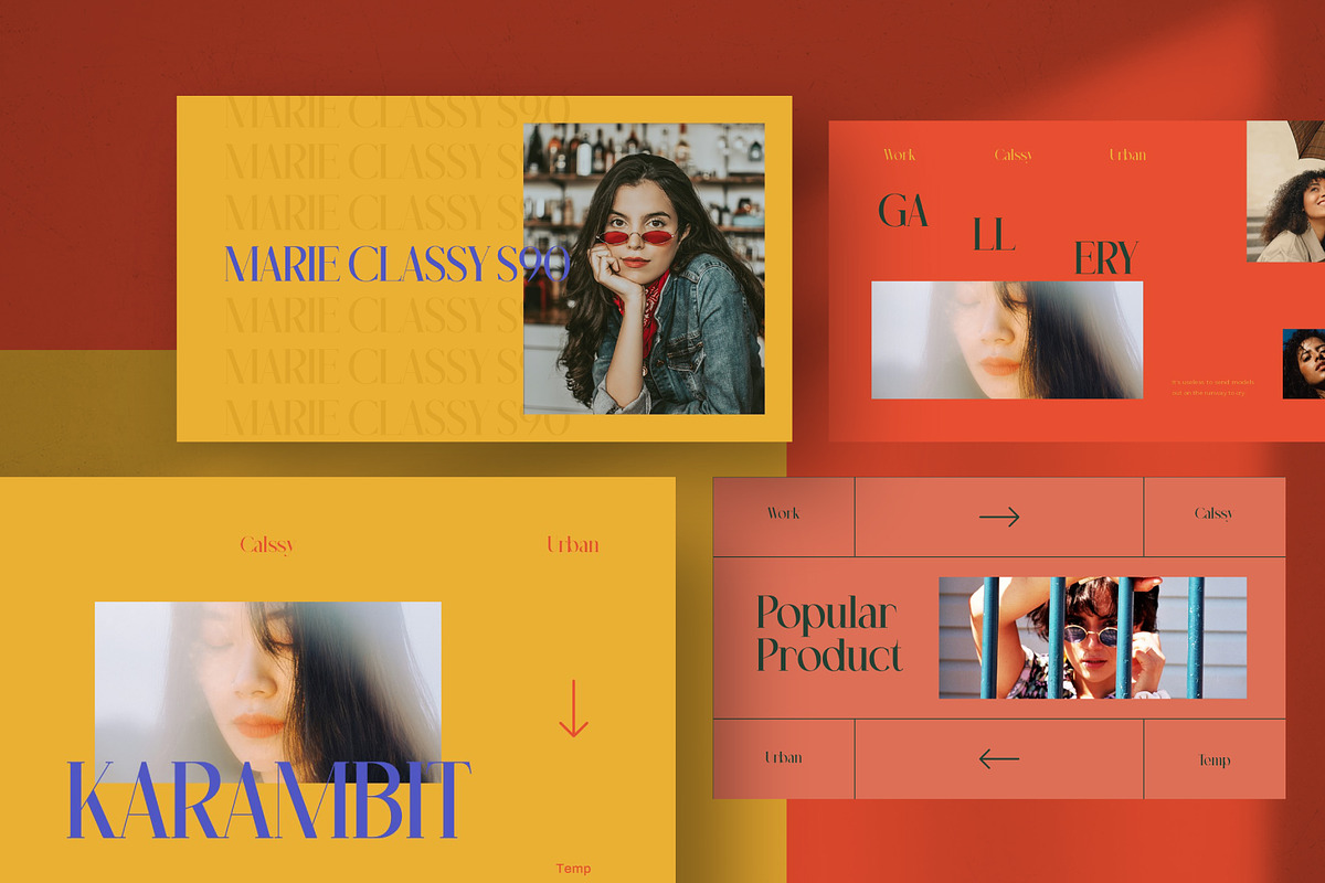 KARAMBIT Google Slide Presentation, a Presentation Template by Typetemp ...