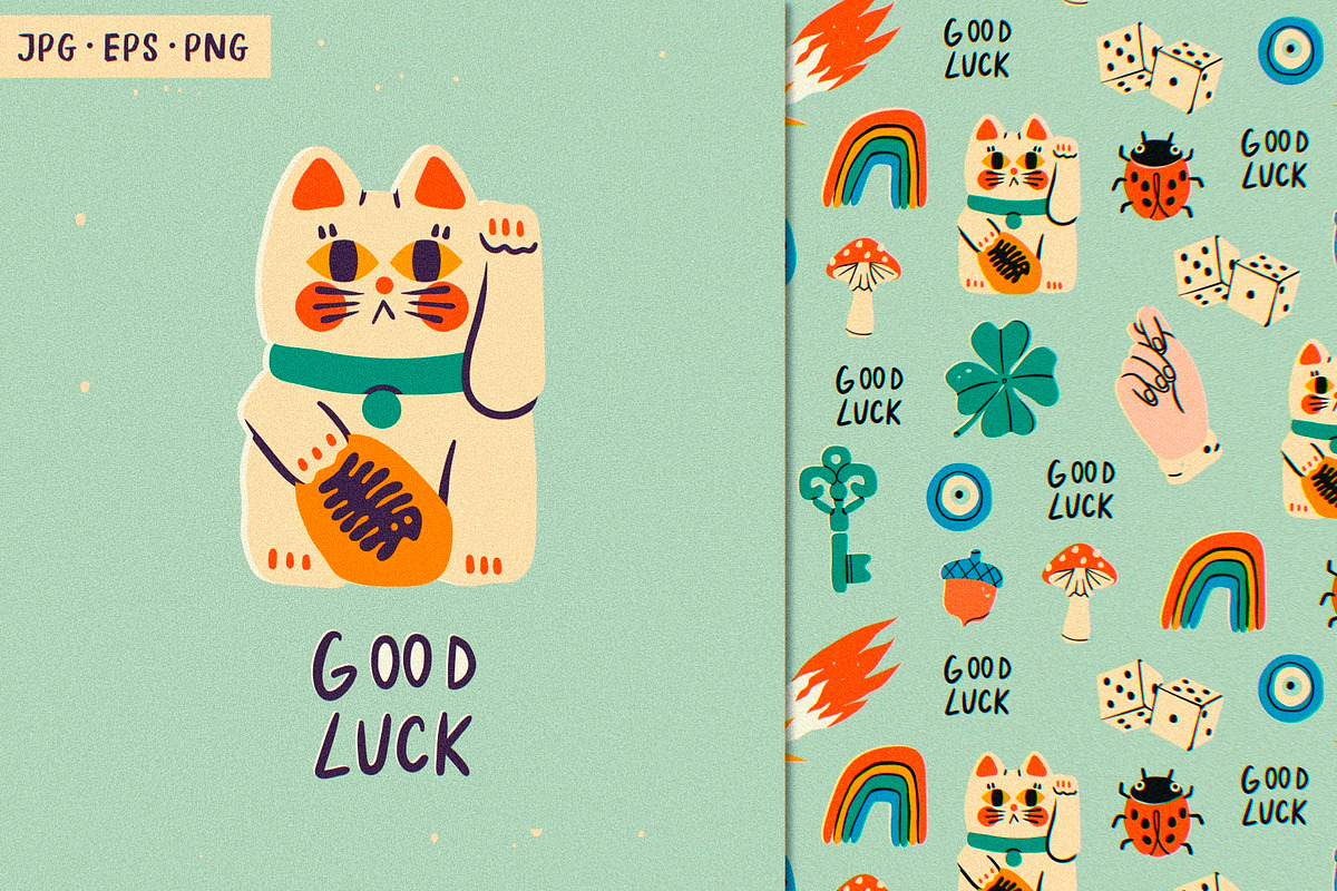 Good Luck, an Object Illustration by Twisted Tail