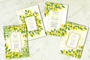 Lemon Template Set | Print Templates ~ Creative Market