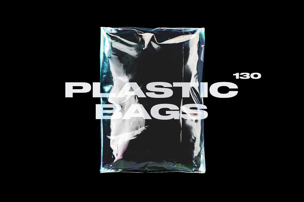 Plastic Bags Texture Branding Bundle, a Texture Graphic by PrintPixel