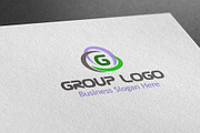 group style Logo, a Branding & Logo Template by BdThemes