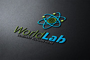 WorldLab Logo, a Branding & Logo Template by Creative Dezing
