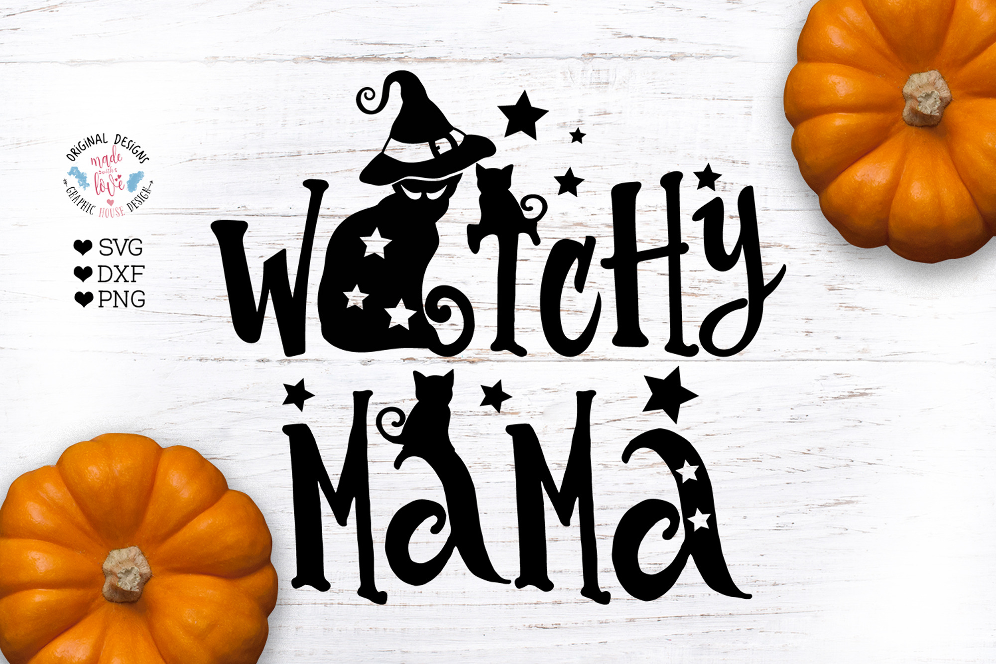 Witchy Mama - Halloween Mom, an Illustration by Graphic House Design P.C