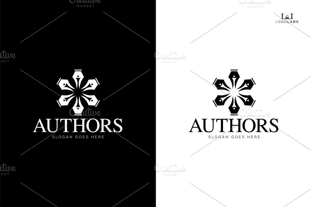 Authors Logo, a Branding & Logo Template by LogoLabs