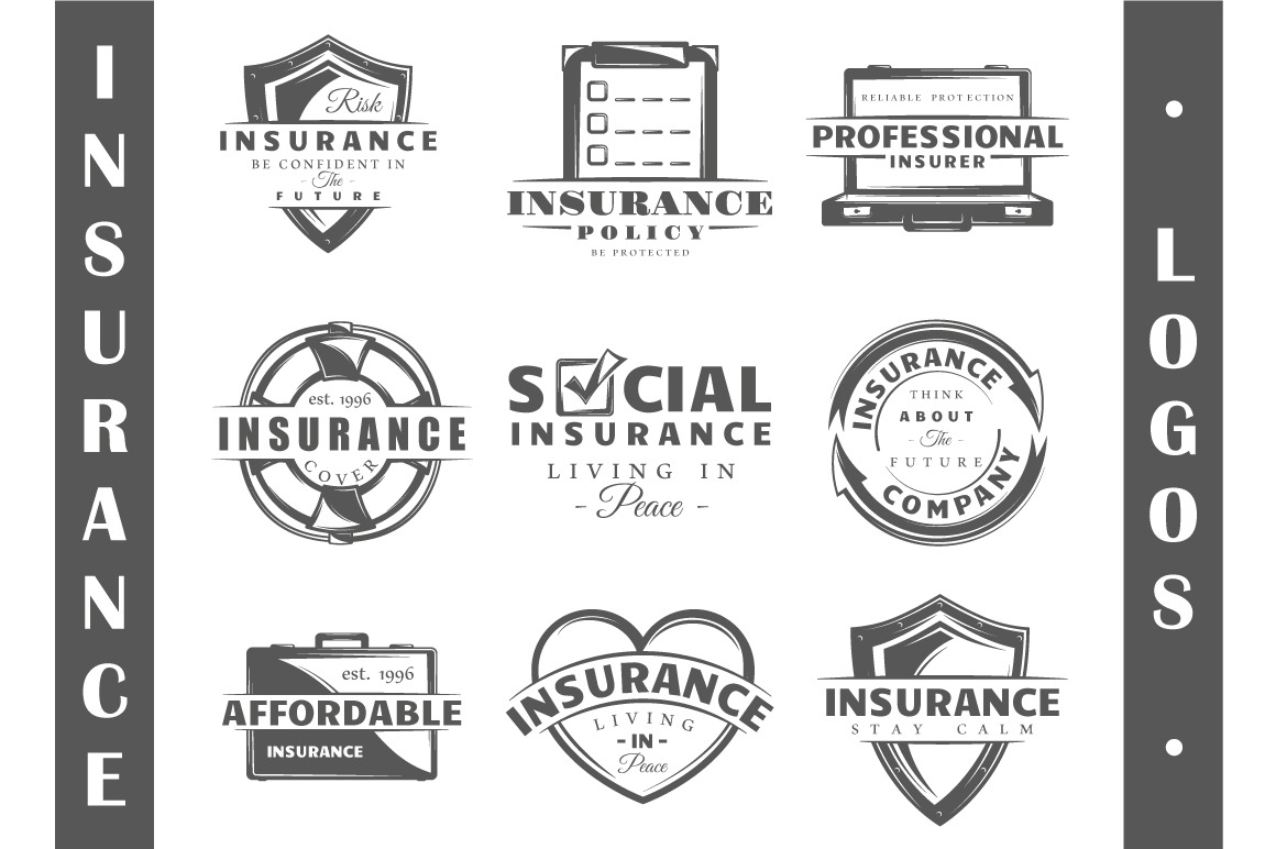 9 Insurance logo templates Vol.3 | Branding & Logo Templates ~ Creative ...