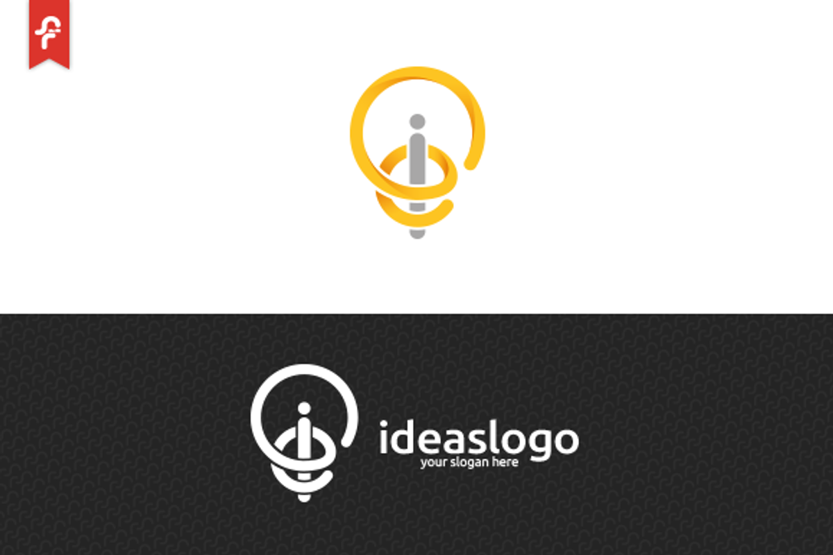 Ideas Logo, a Branding & Logo Template by ft.studio