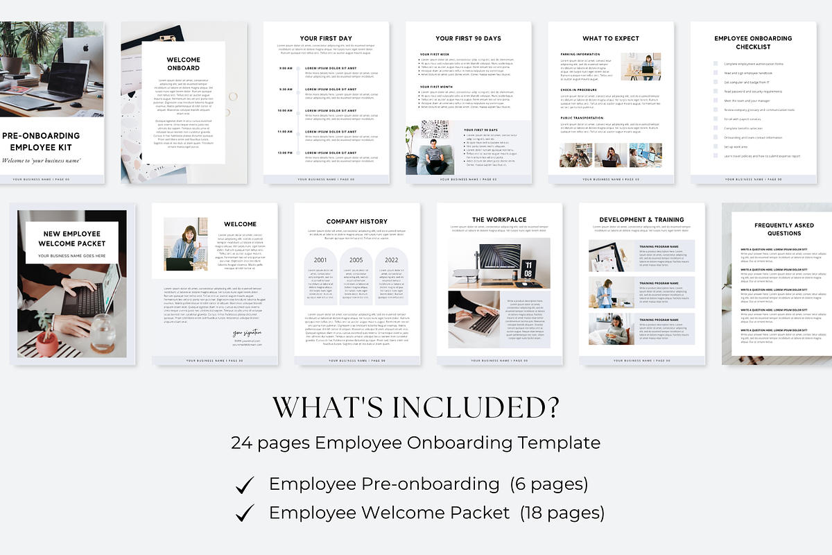 Employee Onboarding Template, a Magazine Template by ShopRShop