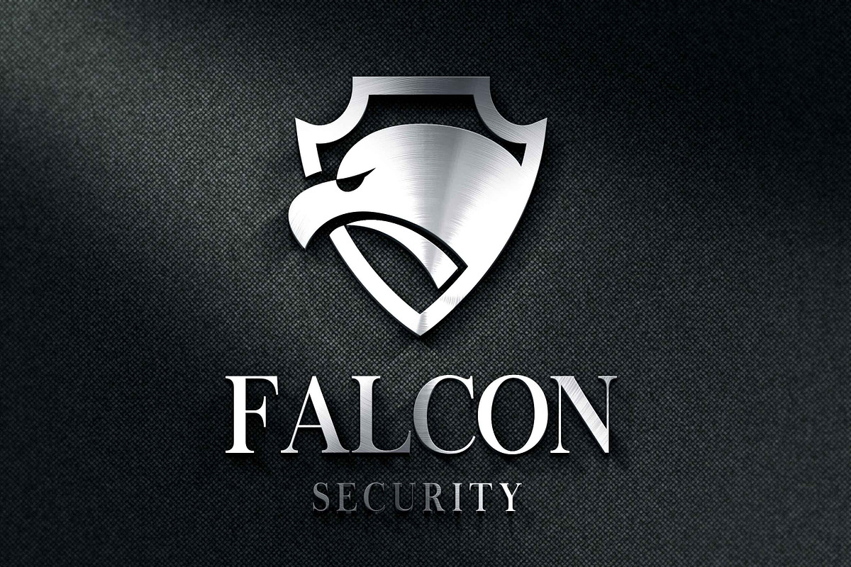 Falcon Security Logo, a Branding & Logo Template by Mariyana