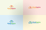 Cloud Inquiry Logo, a Branding & Logo Template by Dotnpix