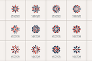 12 Geometric Logo Templates | Branding & Logo Templates ~ Creative Market