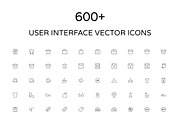 User Interface Outline Vector Icons, an Outline Icon by Creative Stall