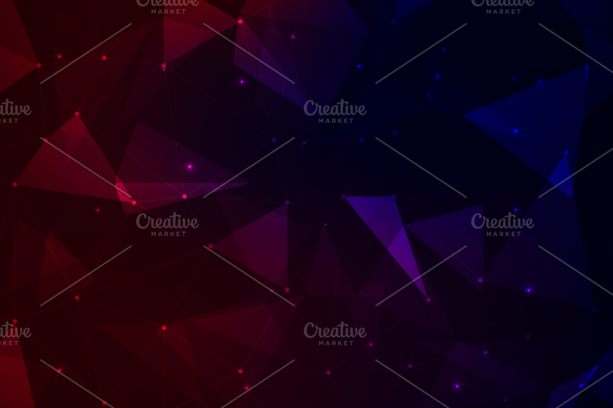Polygons: Gradient Backgrounds, a Pattern Graphic by chuckchee