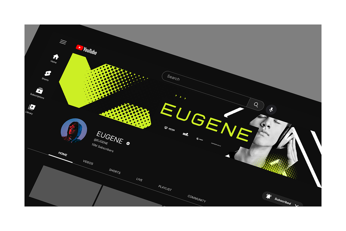 EUGENE Stream Package Canva Template, a Templates & Theme by ...