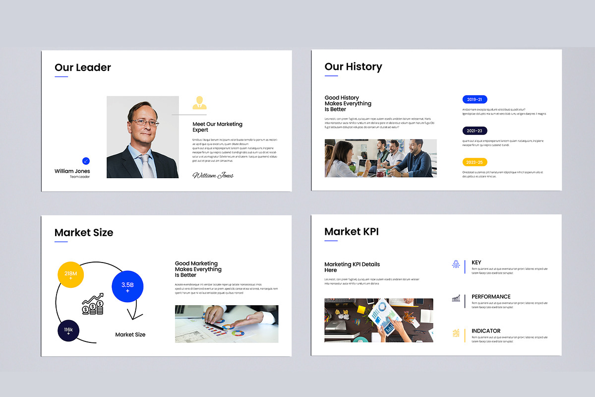Marketing Plan Presentation Template