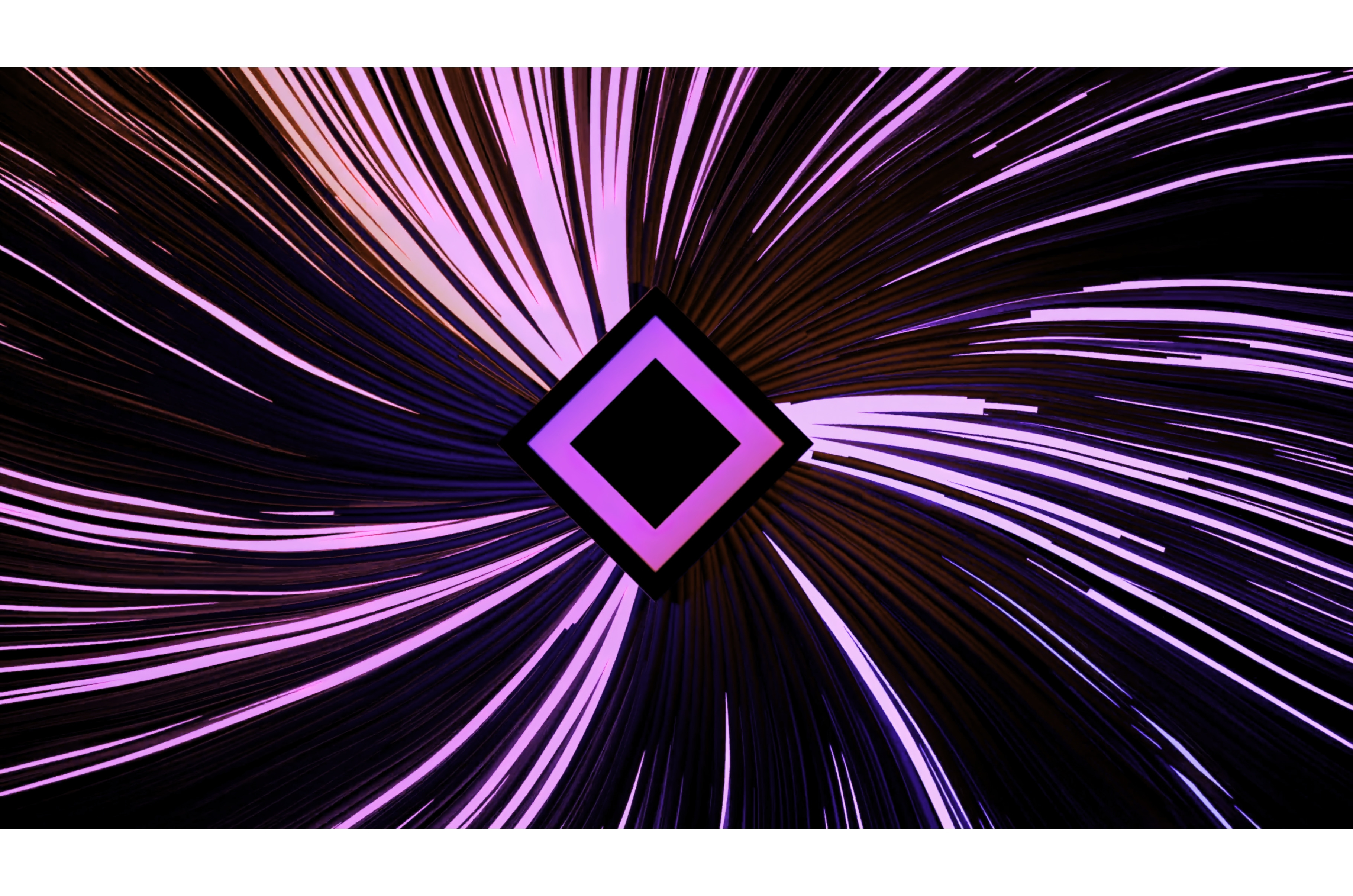 Spinning rays around rhombus, a Texture Illustration by Media Whale Stock