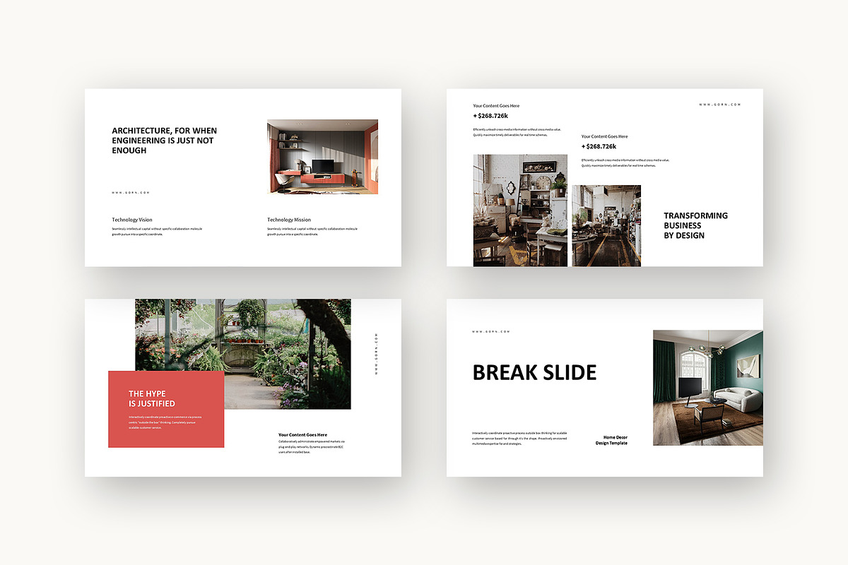 Gorn : Interior Decor Google Slides