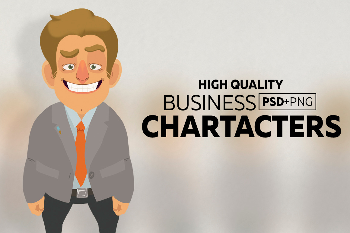 Promotion Business Character, a Graphic by Shurka