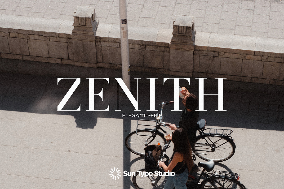 Zenith - Elegant Serif, a Serif Font by Schrifted Type
