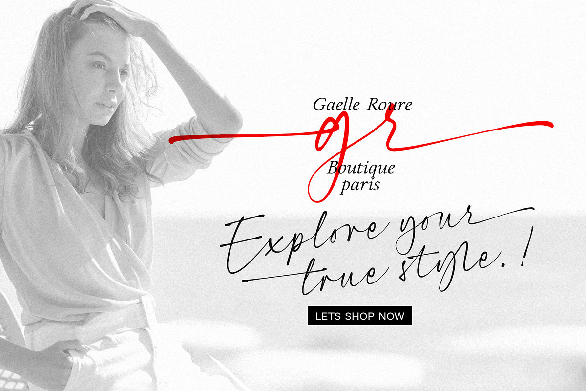 Primark - Organic Calligraphy Script