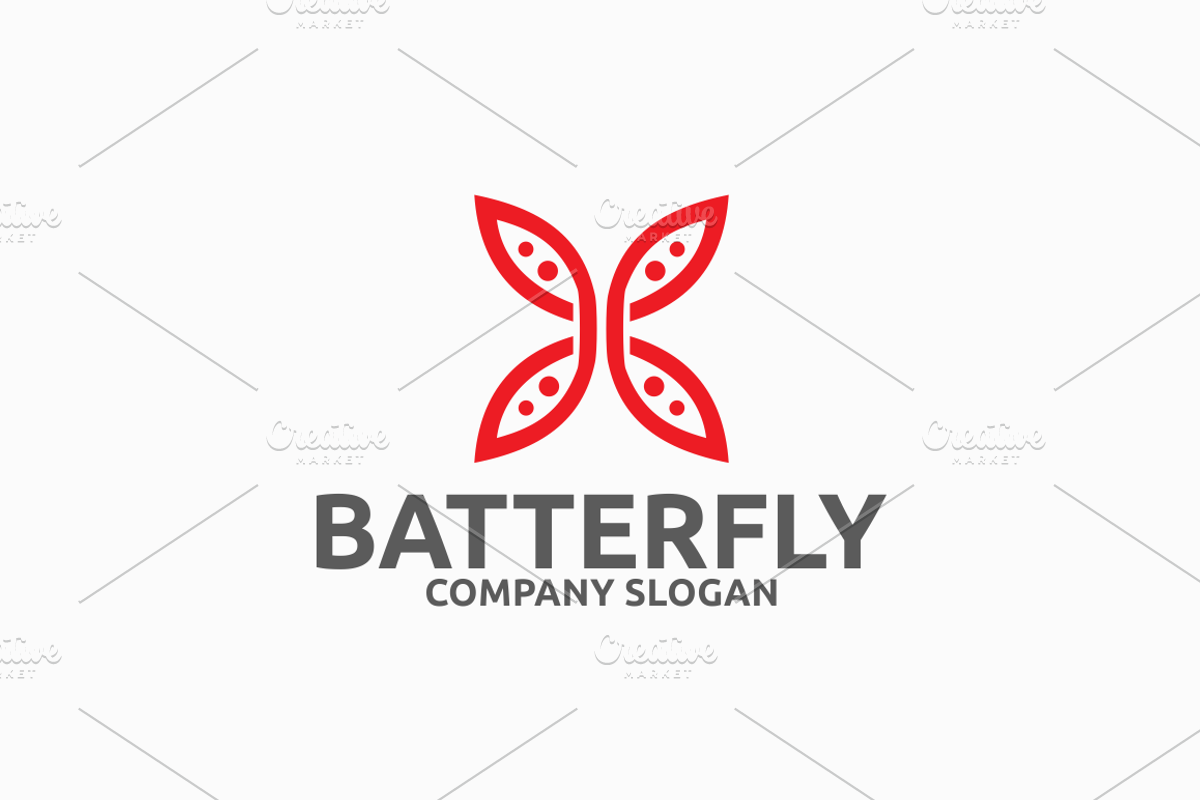 Batterfly Logo, a Branding & Logo Template by Brandlogo