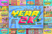 Y2K Design Bundle, a Design Template by Andrew Skoch Design
