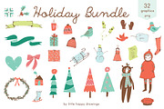 Holiday Bundle | Clip Art | Illustrations ~ Creative Market