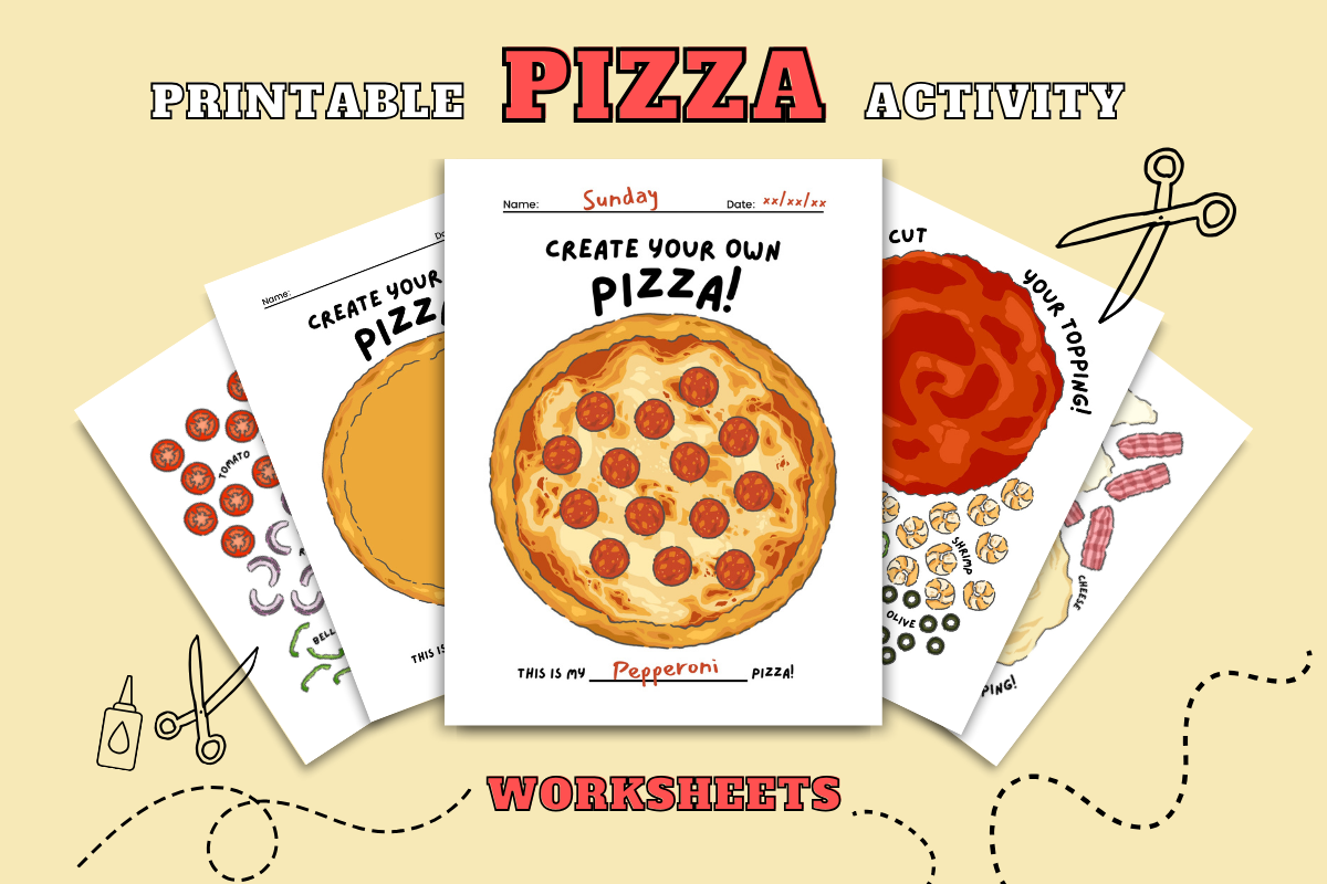Pizza Activity Worksheets
