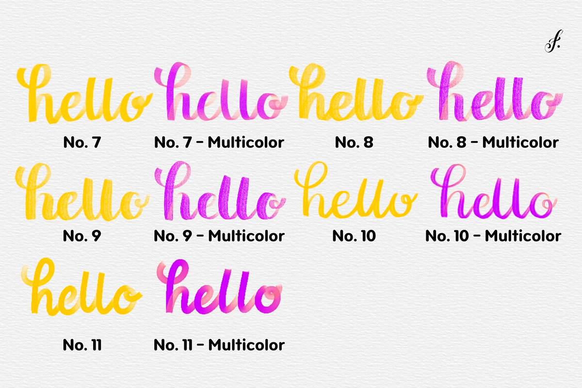 Procreate Brushes Lettering