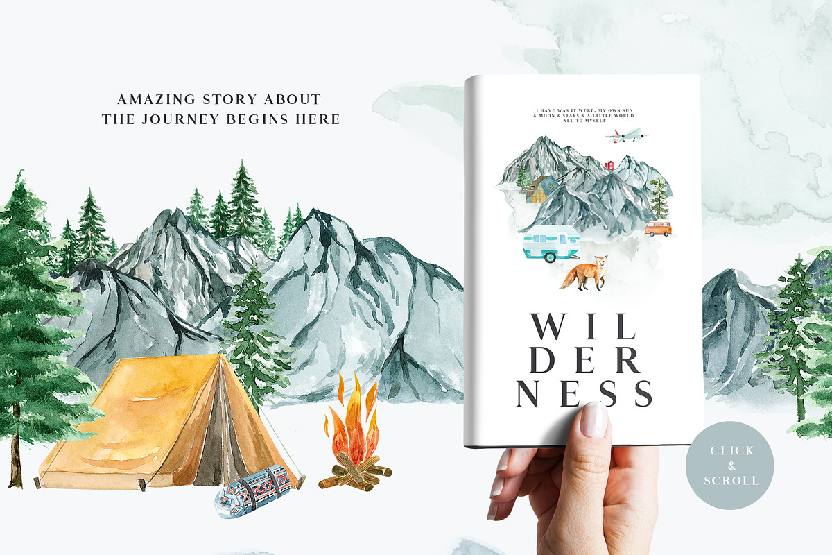 WILDERNESS. A Visual Storytelling, an Animal Illustration by Muse Artist