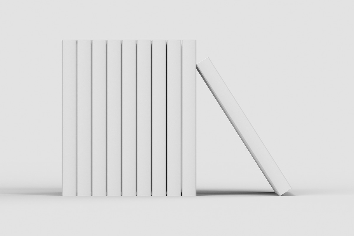 3d Stack of Hardcover Books Mockup, a Books & Magazine Mockup by The ...