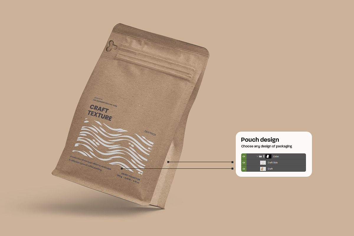 10 Coffee Bag Doy Pack Mockups, a Packaging Mockup by Grow Design Craft ...
