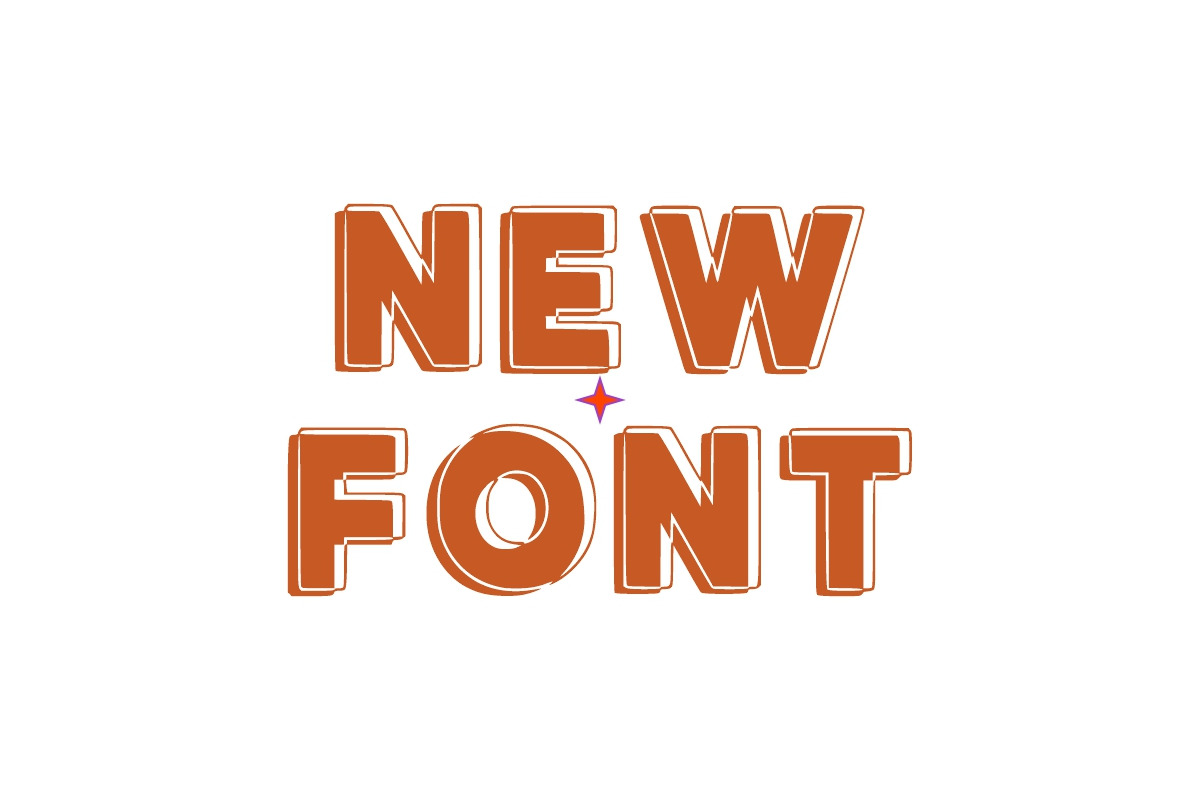 Kids Outline font, a Handwritten Font by Infinity art Studio