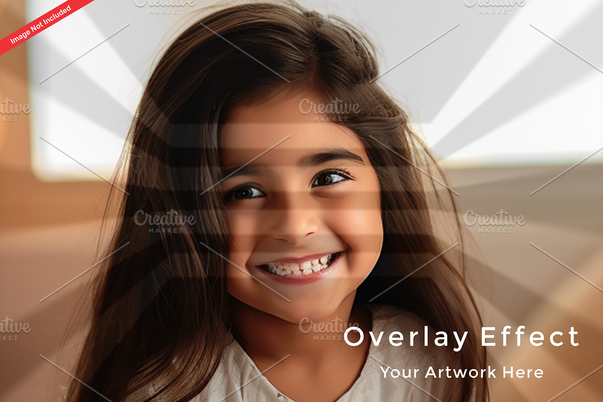 Shadow Overlay Effect Mockup, an Advertising Mockup by shahsoft